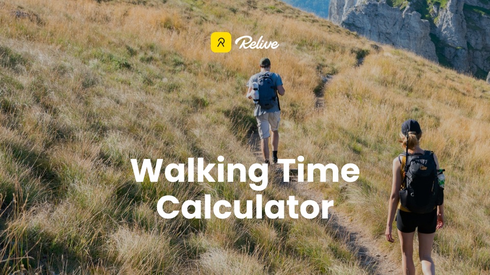걷기 시간 계산기: 얼마나 걸릴까요? | Relive